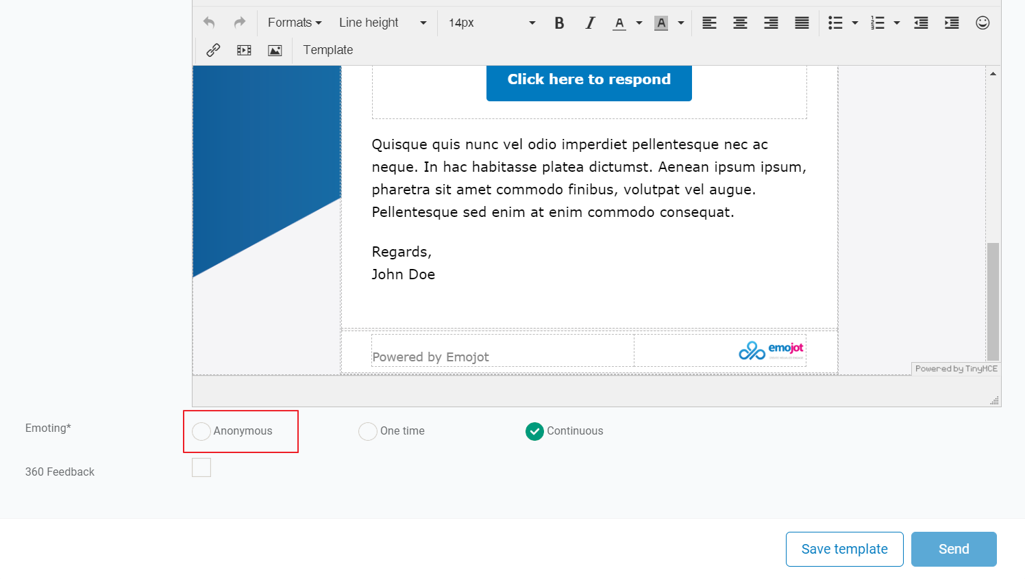 Anonymous Responses - Help Portal